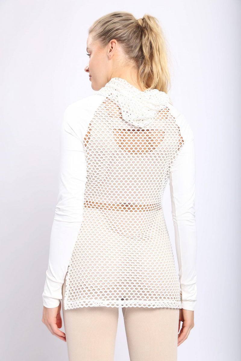 Active Fishnet Hoodie Pullover – Gusset America